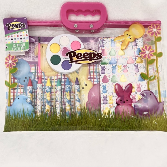 Peeps | Office | Peeps 2 Piece Activity Tote Set Ages 3 Nwt | Poshmark